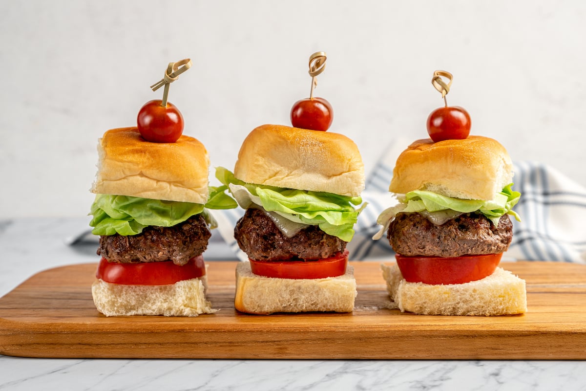 Bison Burger Sliders | A Healthy Life for Me