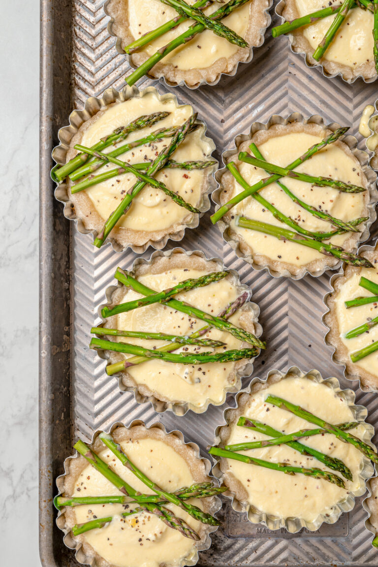 Asparagus Tartlets Recipe | A Healthy Life for Me