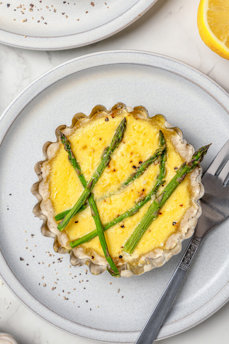 Asparagus Tartlets Recipe | A Healthy Life for Me