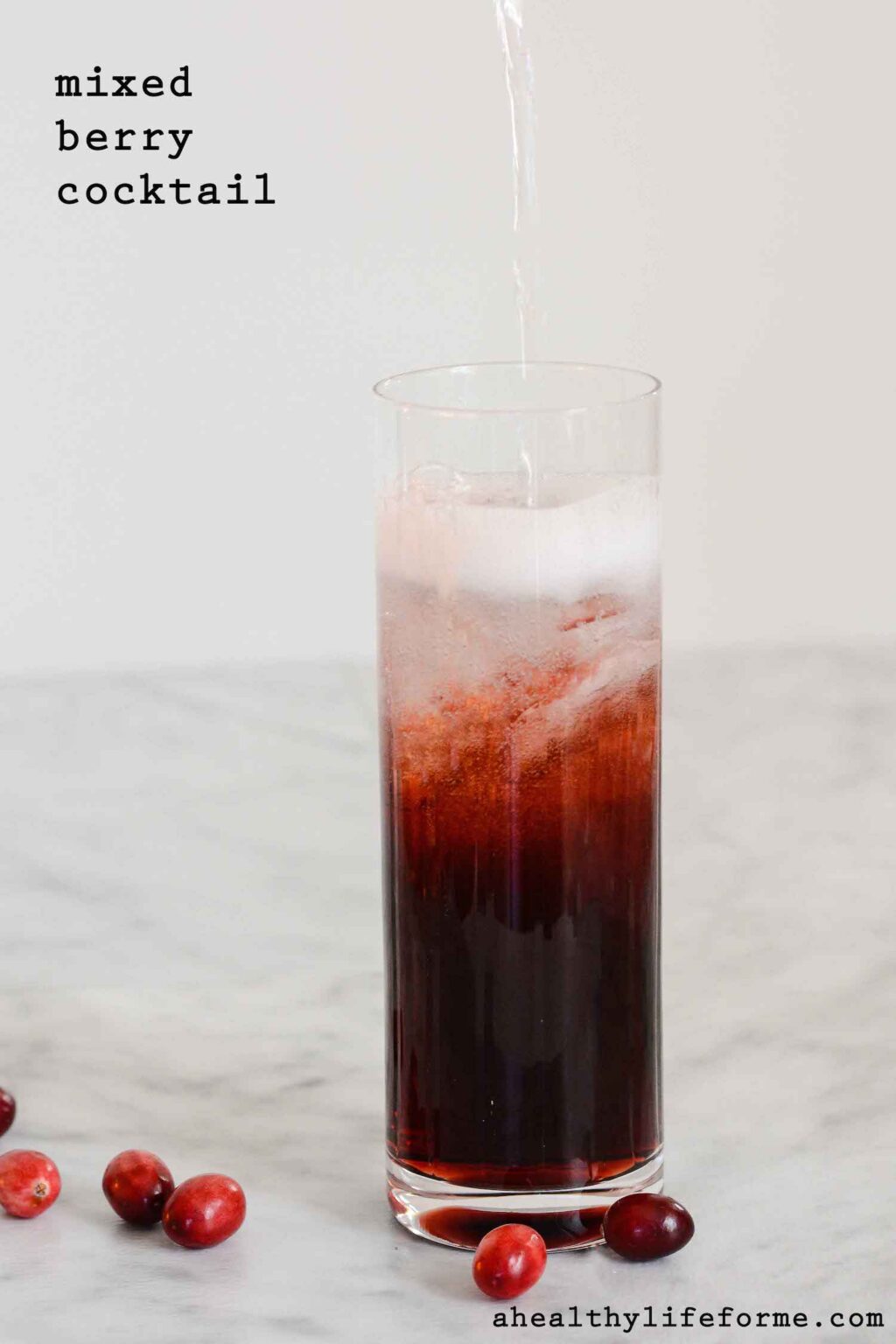 Merry Red Cocktail » A Healthy Life For Me