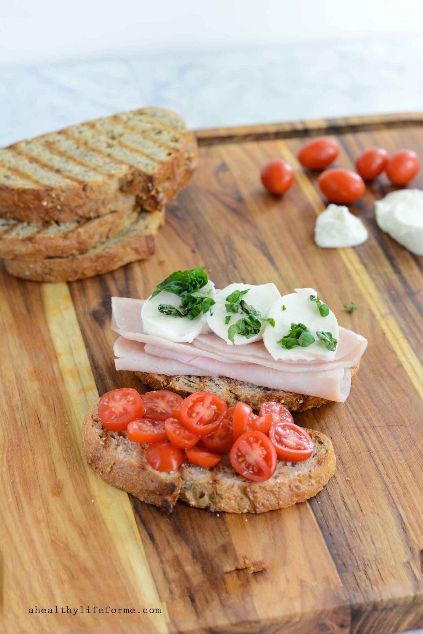 Turkey Caprese Panini » A Healthy Life For Me