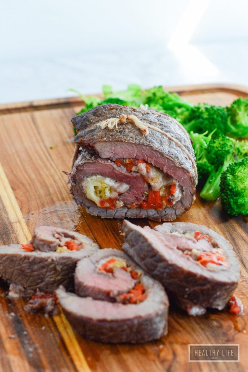 Stuffed Baked Steak » A Healthy Life For Me