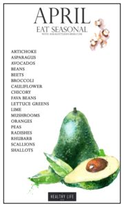 Seasonal Produce Guide for April » A Healthy Life For Me