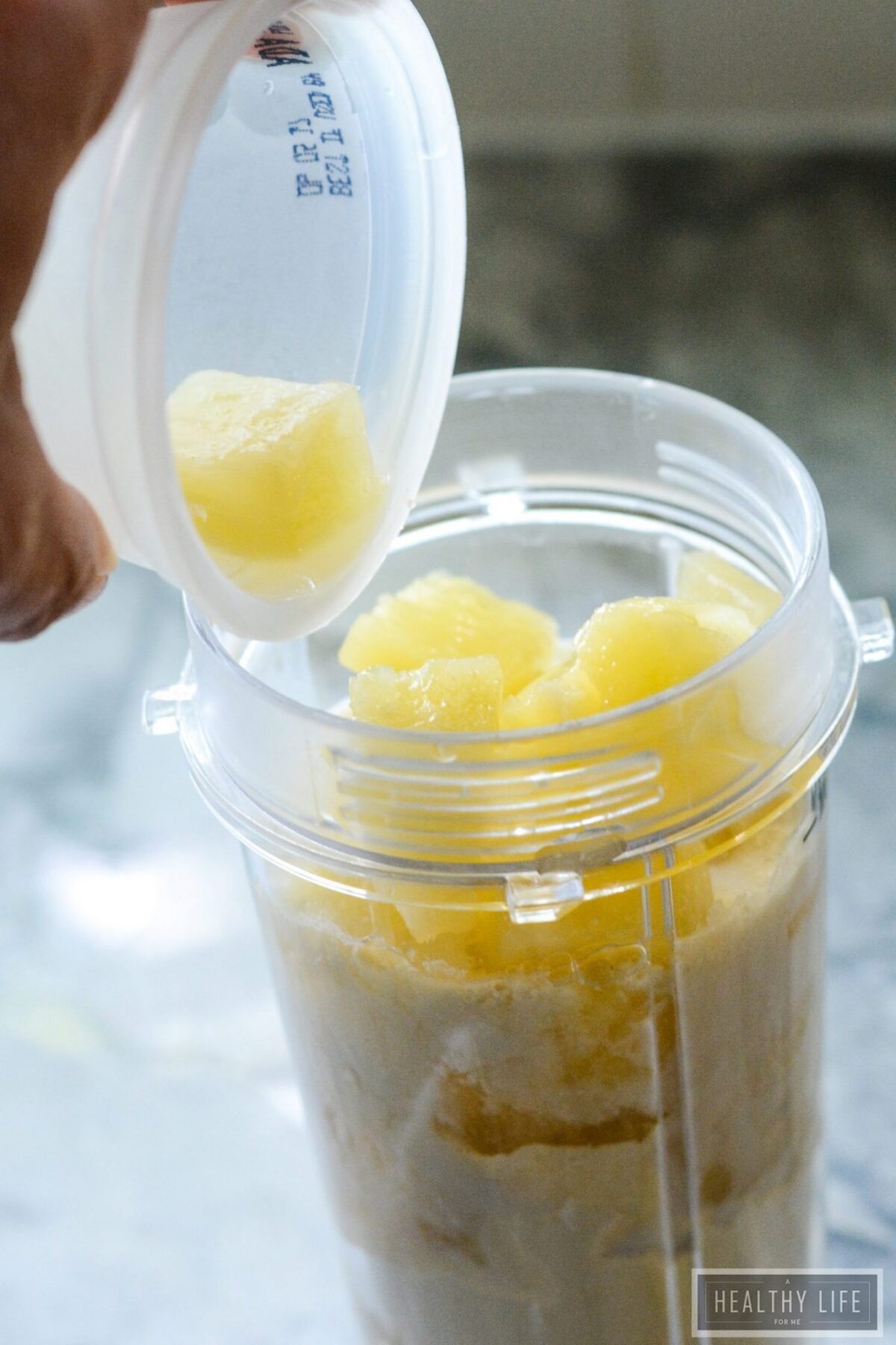 Pineapple Protein Smoothie » A Healthy Life For Me