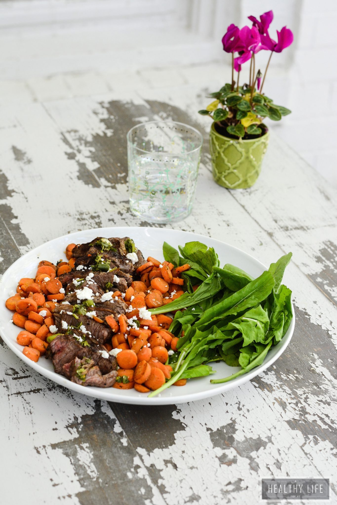 Chimichurri Steak with Burnt Carrots and Goat Cheese » A Healthy Life ...