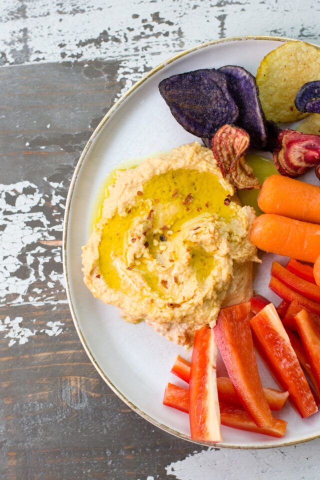 Easy Homemade Hummus Recipe | A Healthy Life For Me