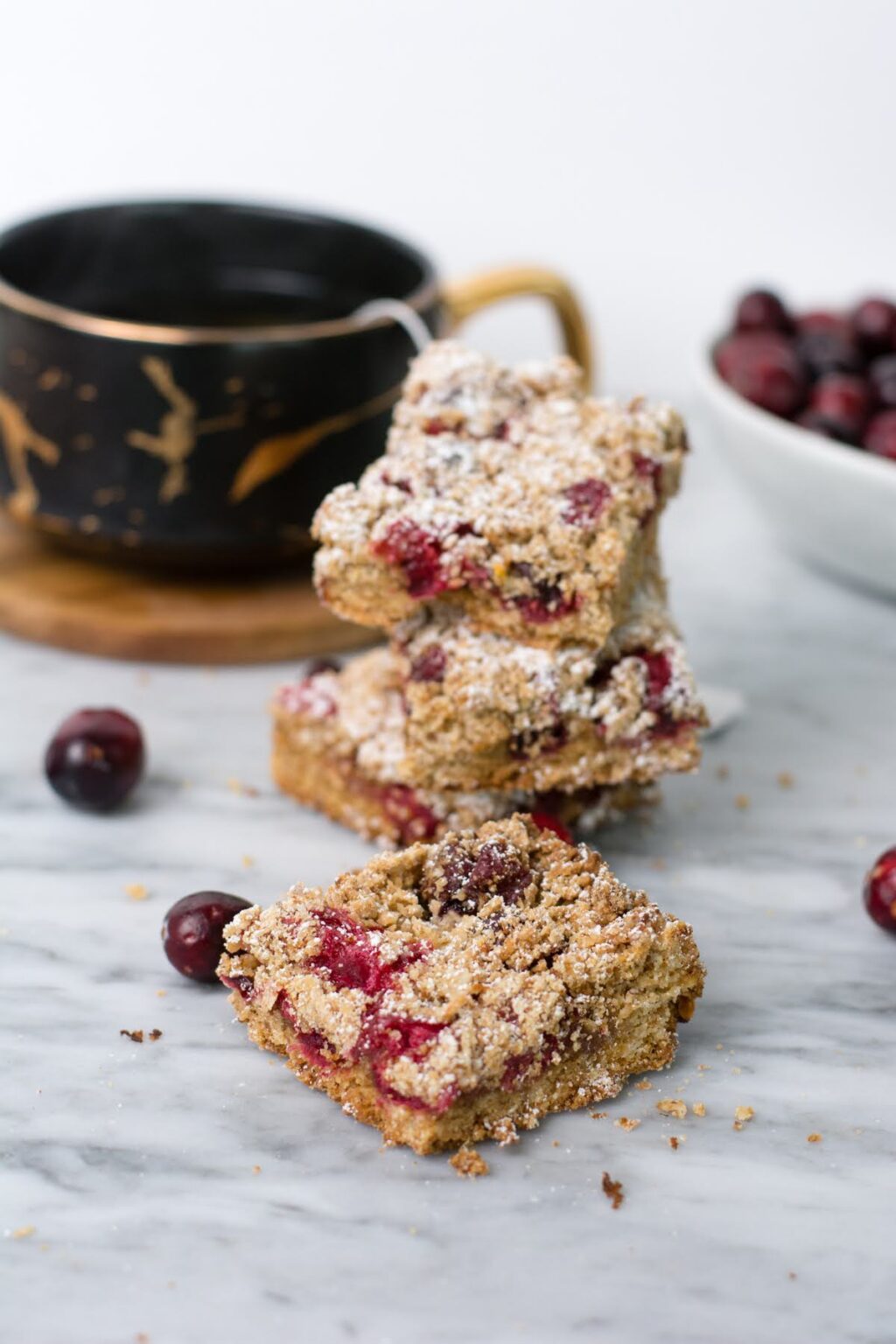 Gluten Free Cranberry Bars | A Healthy Life for Me