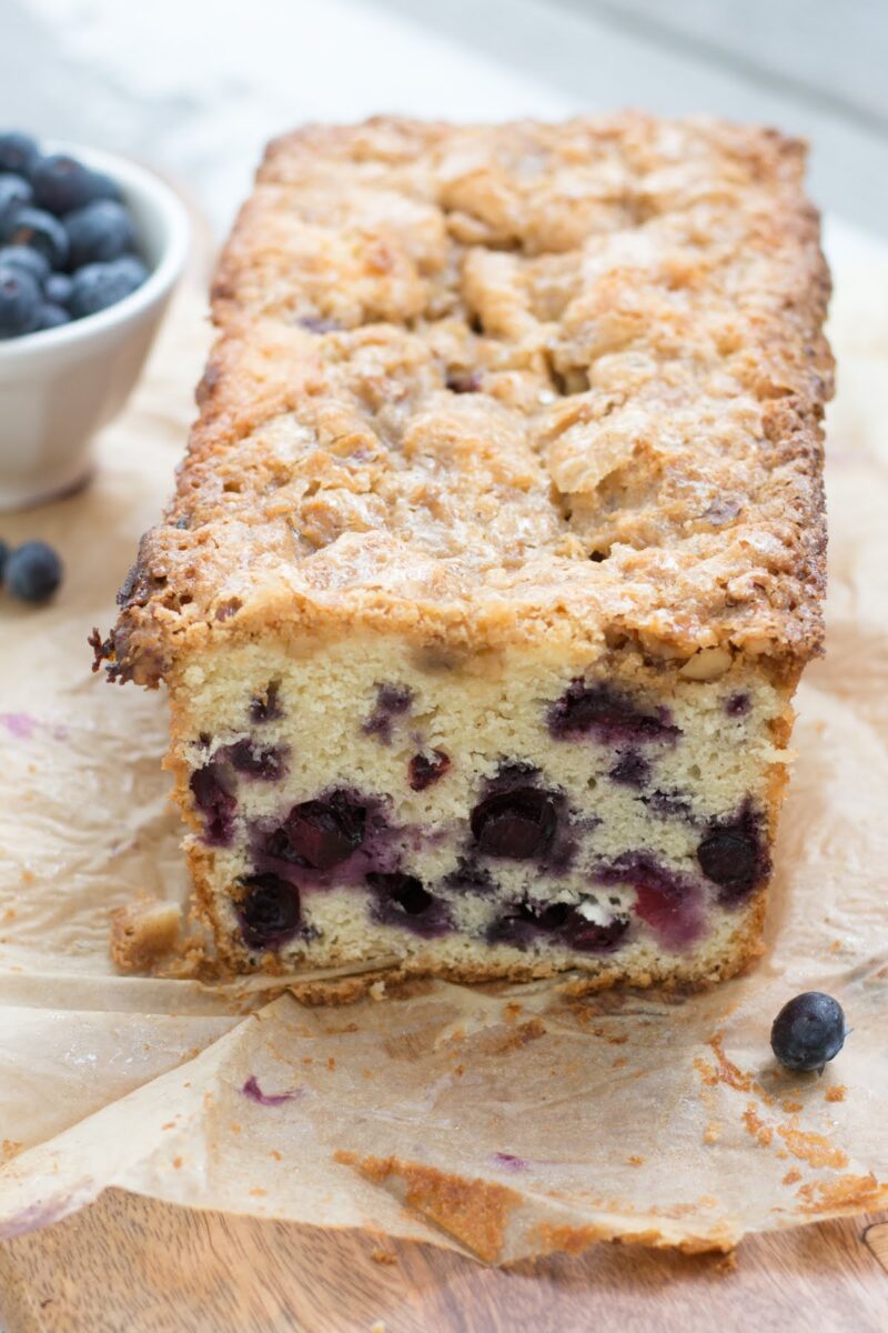 Gluten Free Blueberry Bread | A Healthy Life for Me