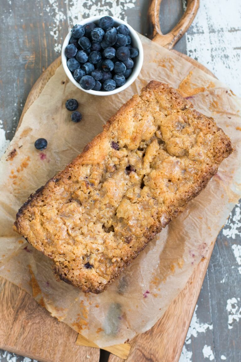 Gluten Free Blueberry Bread | A Healthy Life for Me