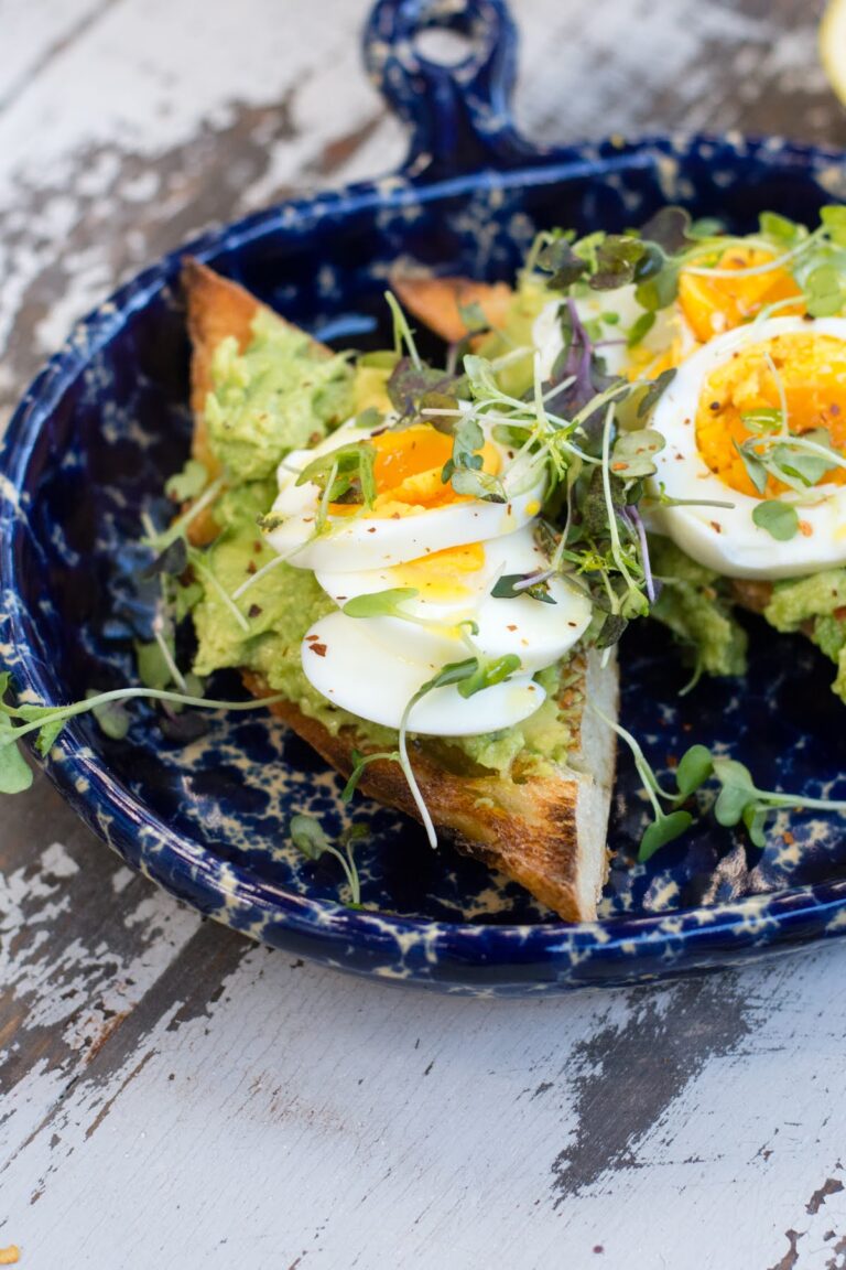 Avocado Toast with Egg | A Healthy Life for Me