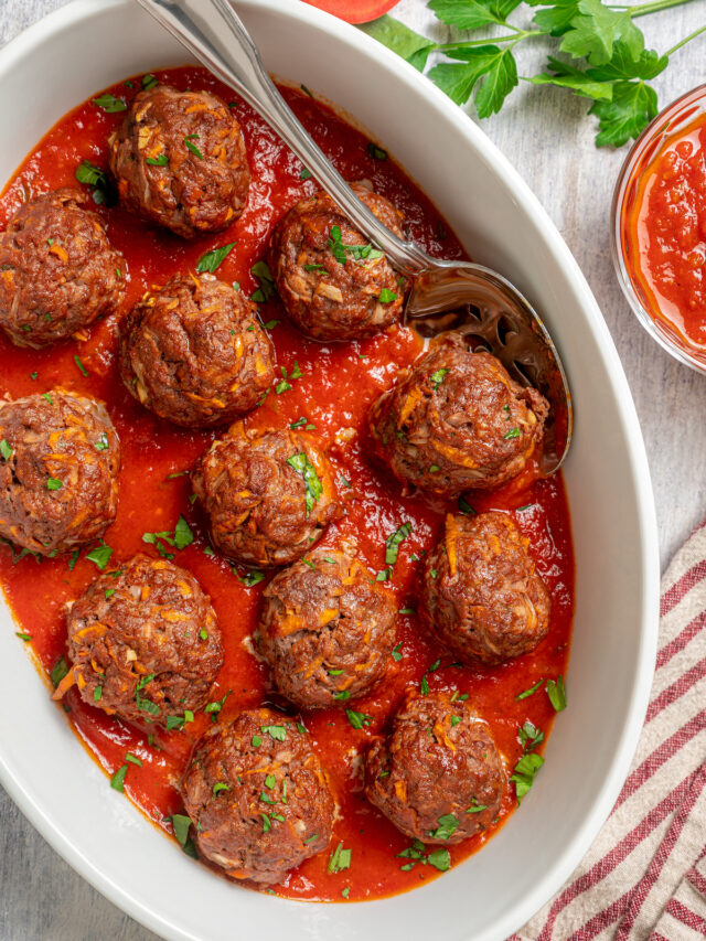 Bison Meatballs | A Healthy Life for Me